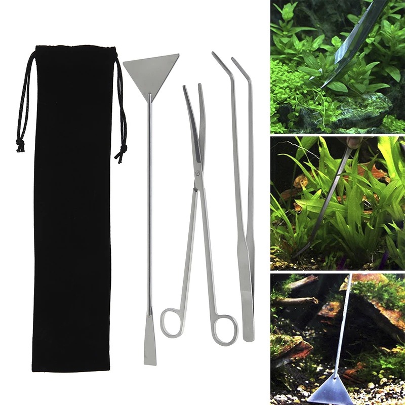 Aquarium Tank Aquascaping Tools Aquarium Scissor T... – Vicedeal