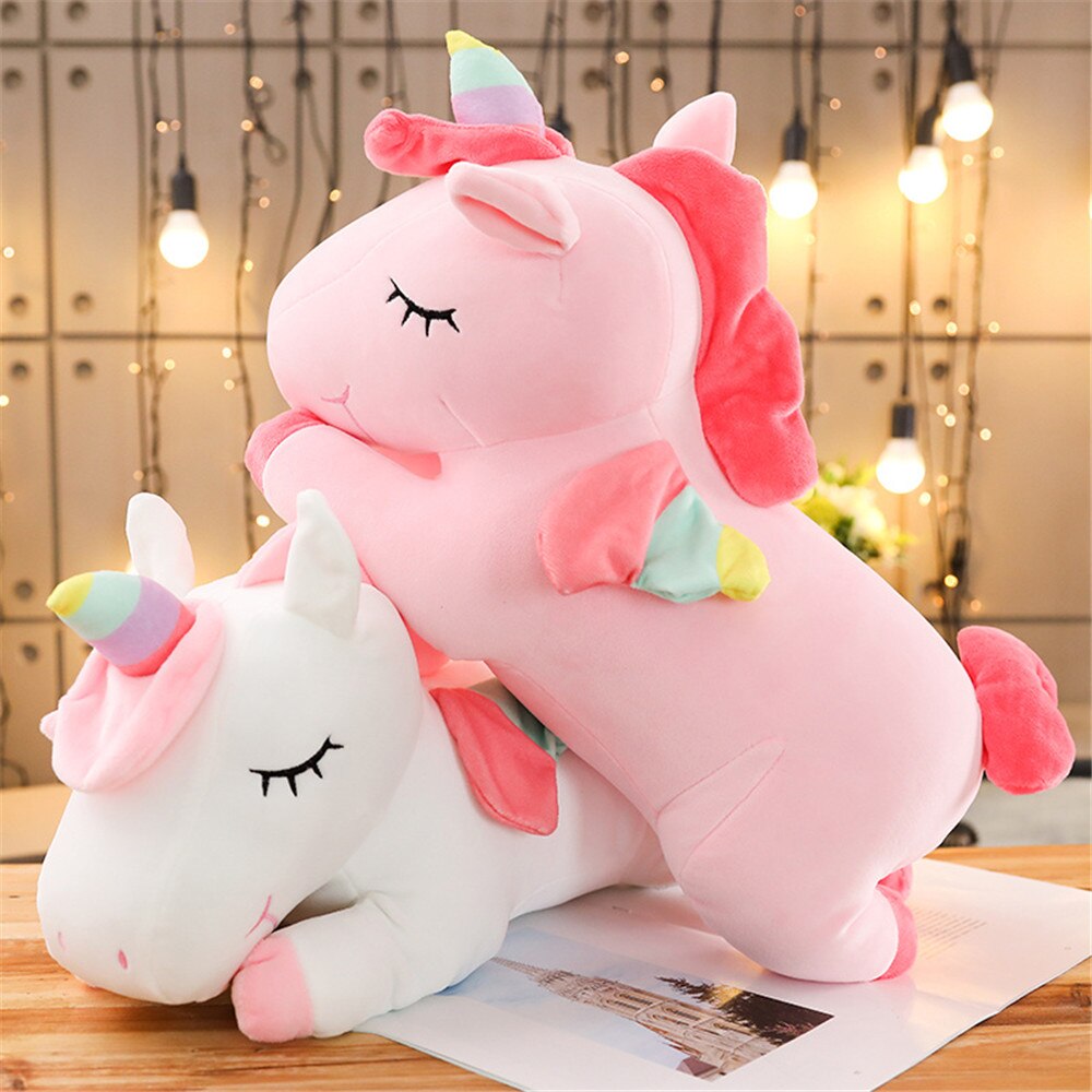 1pc 100cm-25cm Kawaii Unicorn Plush Stuffed Soft C... – Vicedeal