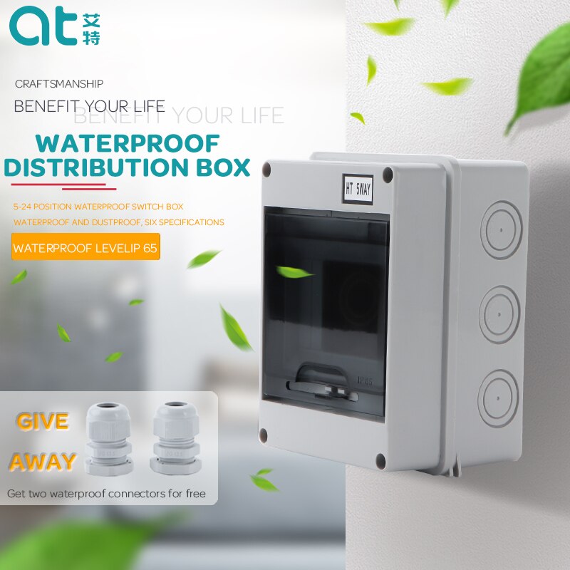 IP65 5/8/12/15/18/24Ways Electrical Waterproof Dis... – Grandado