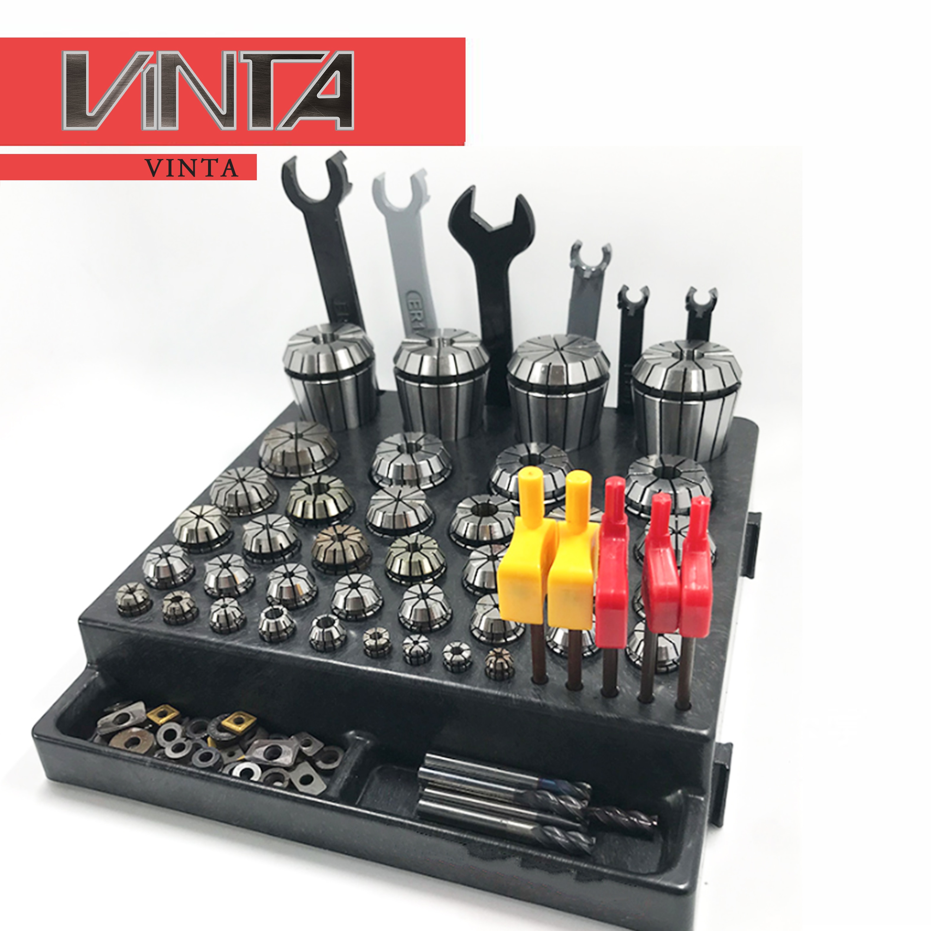 CNC End Mills Storage Case Stand Collet ER16 ER11 ... – Grandado