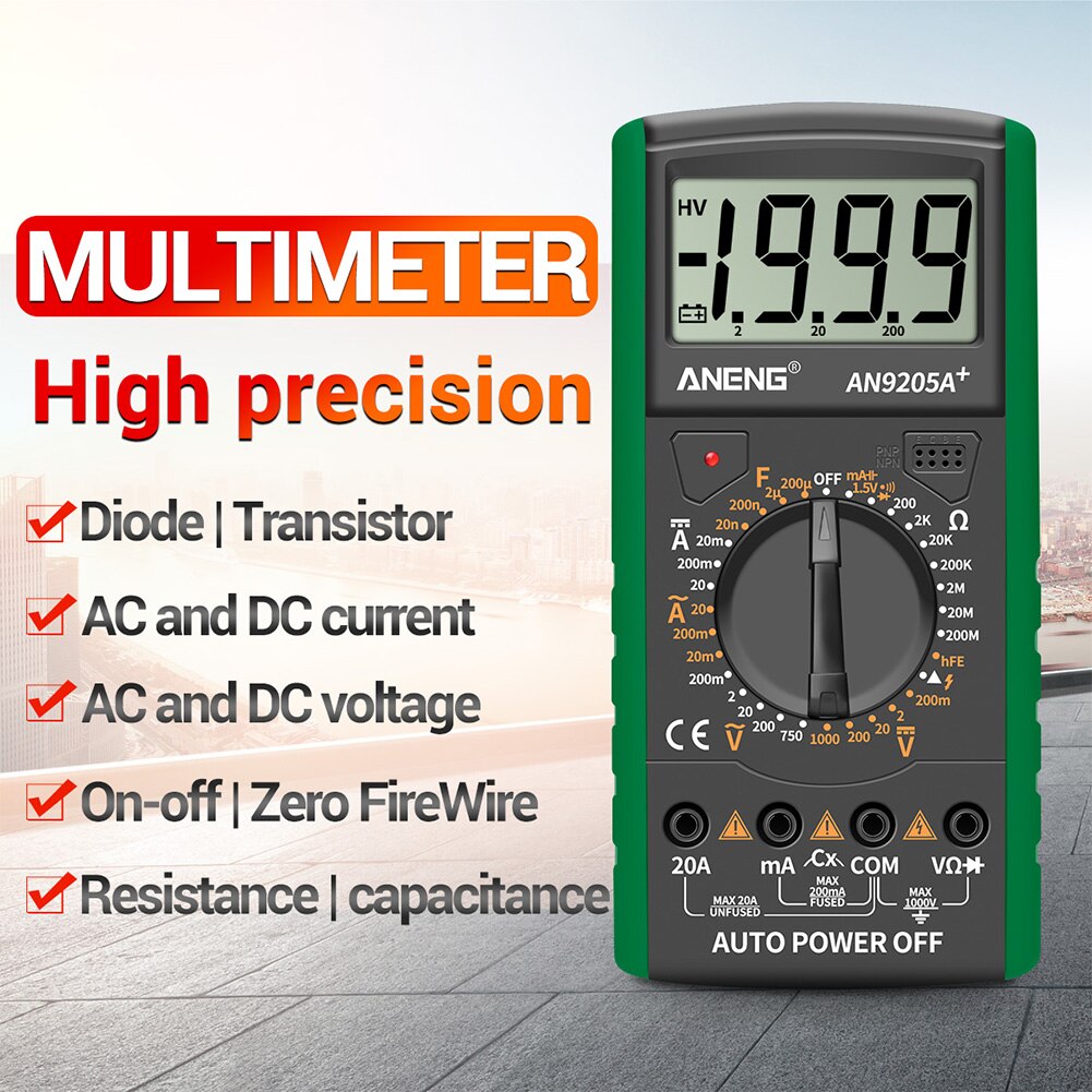 2000 Counts Capacitance Resistance Digital Multime... – Grandado