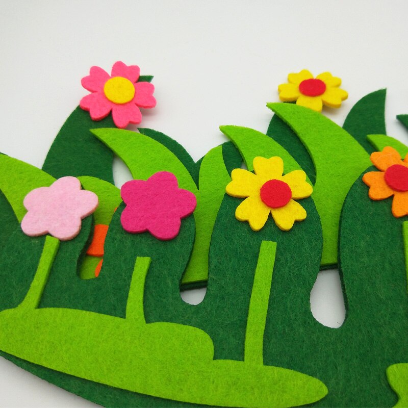 WISHMETYOU Free Cutting Non-Woven Fabric Decor Kid... – Grandado