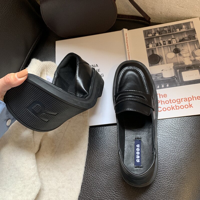 Zapatos planos de plataforma de novedosa para muje... – Vicedeal