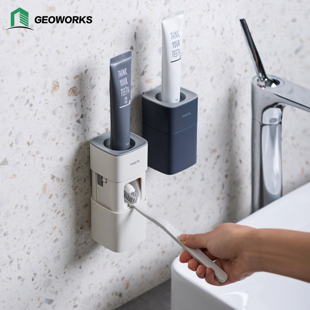 Automatic Toothpaste Squeezer Hand Free Tooth Past... – Grandado