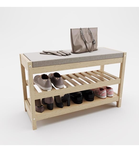 Shoe Cabinets Shoe Stool Shoe Rack Wood Shoes Rack... – Grandado