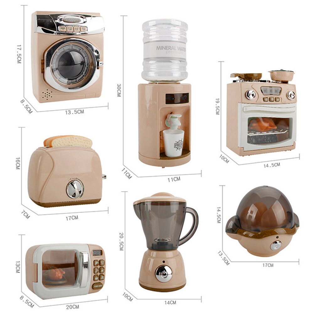 Simulation Kids Washing Machine Steamer Water Disp... – Grandado