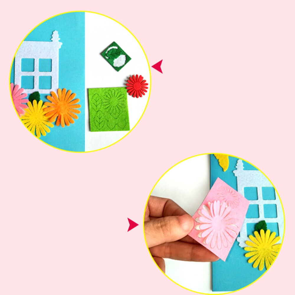 4Pcs Handmade DIY Card Making Material Cloth Greet... – Vicedeal