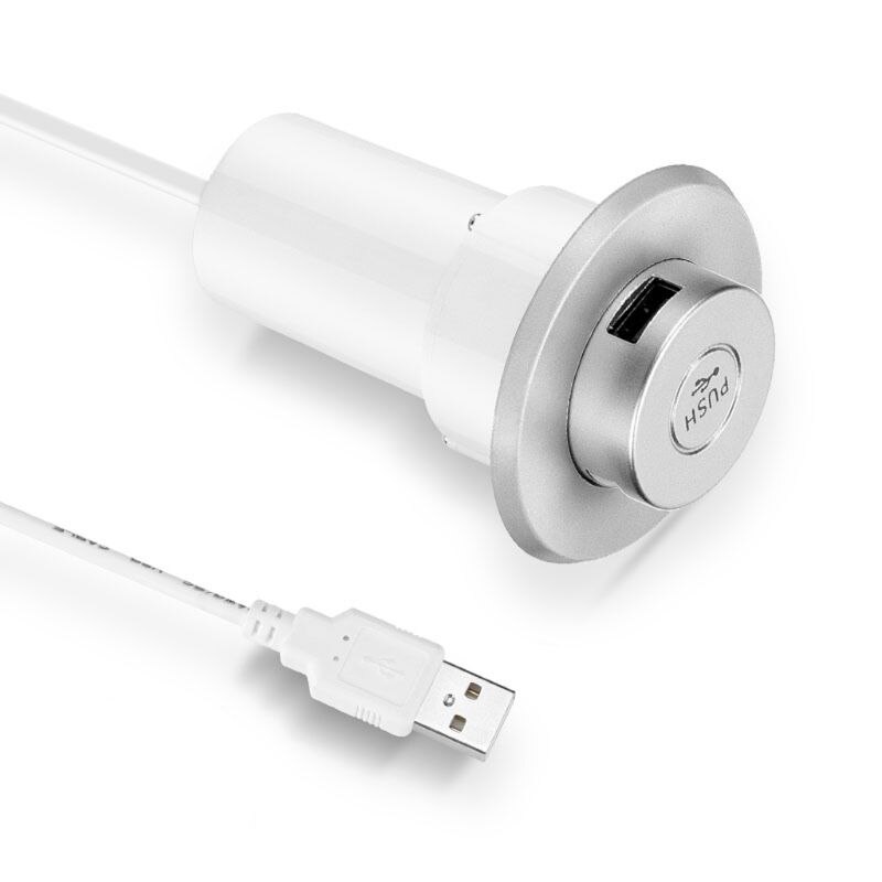 Pop-up In-Desk Slot USB 2.0 3 Ports Hub Splitter A... – Grandado