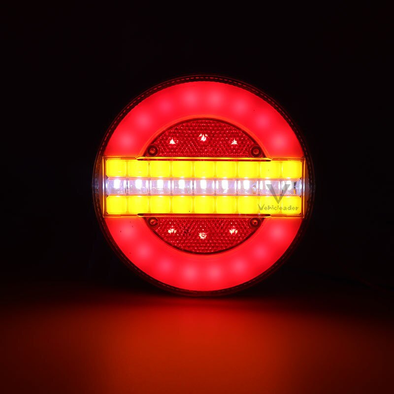 24V LED Trailer Truck Tail Light Brake Light Dynam... – Grandado