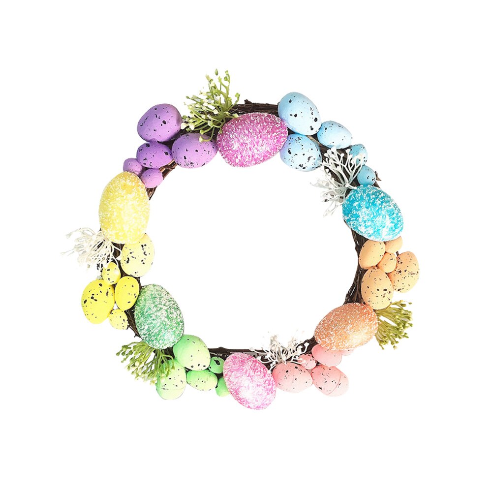 30cm Easter Egg Wreath Wall Window Hanging Easter ... – Grandado