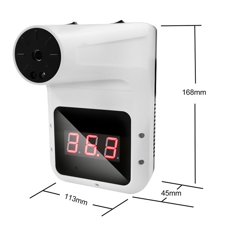 Touchless Hanging Infrared Thermometer °c °f 0 5s Vicedeal