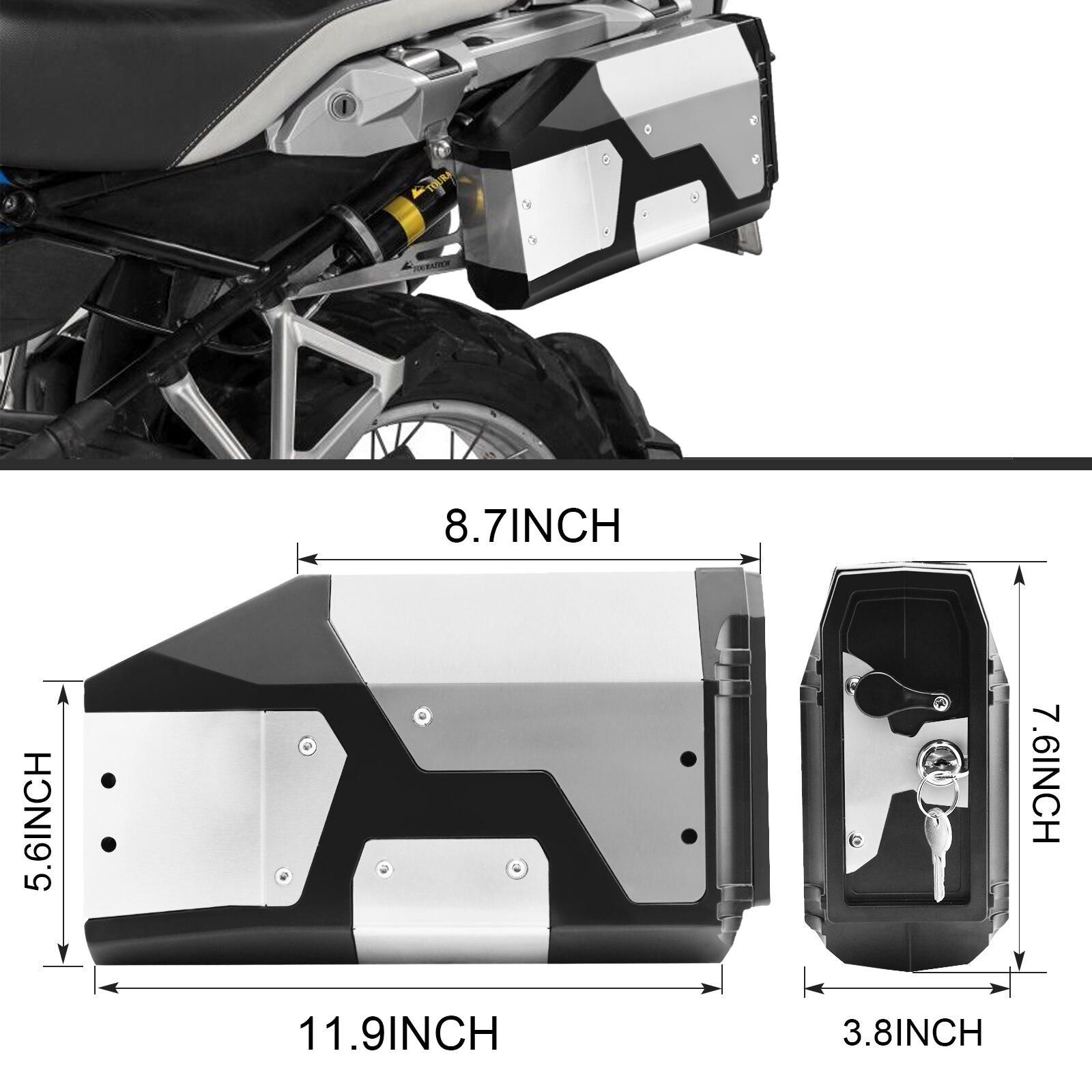 Voor Bmw R1200GS Lc Adventure 2004 Linkerkant Tool... – Vicedeal