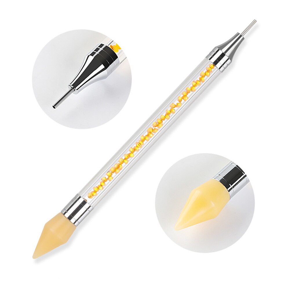 Beads Dotting Pen Home Nail Rhinestone Picker Pick... – Grandado