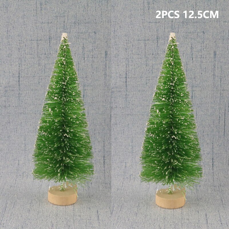 2/8 Pcs Miniature Christmas Tree Small Artificial ... – Vicedeal