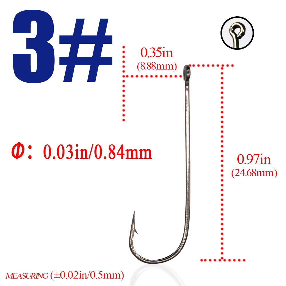 10pcs / 30pcs fishing hooks Long Fish Round Bent J... – Vicedeal