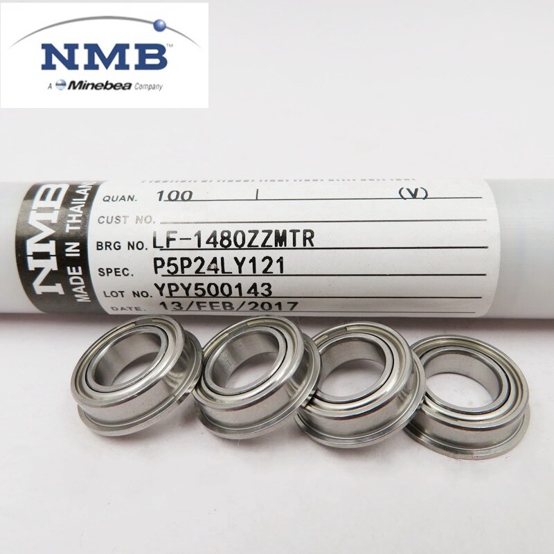 20pcs original NMB Minebea flanged bearing LF-1480... – Grandado
