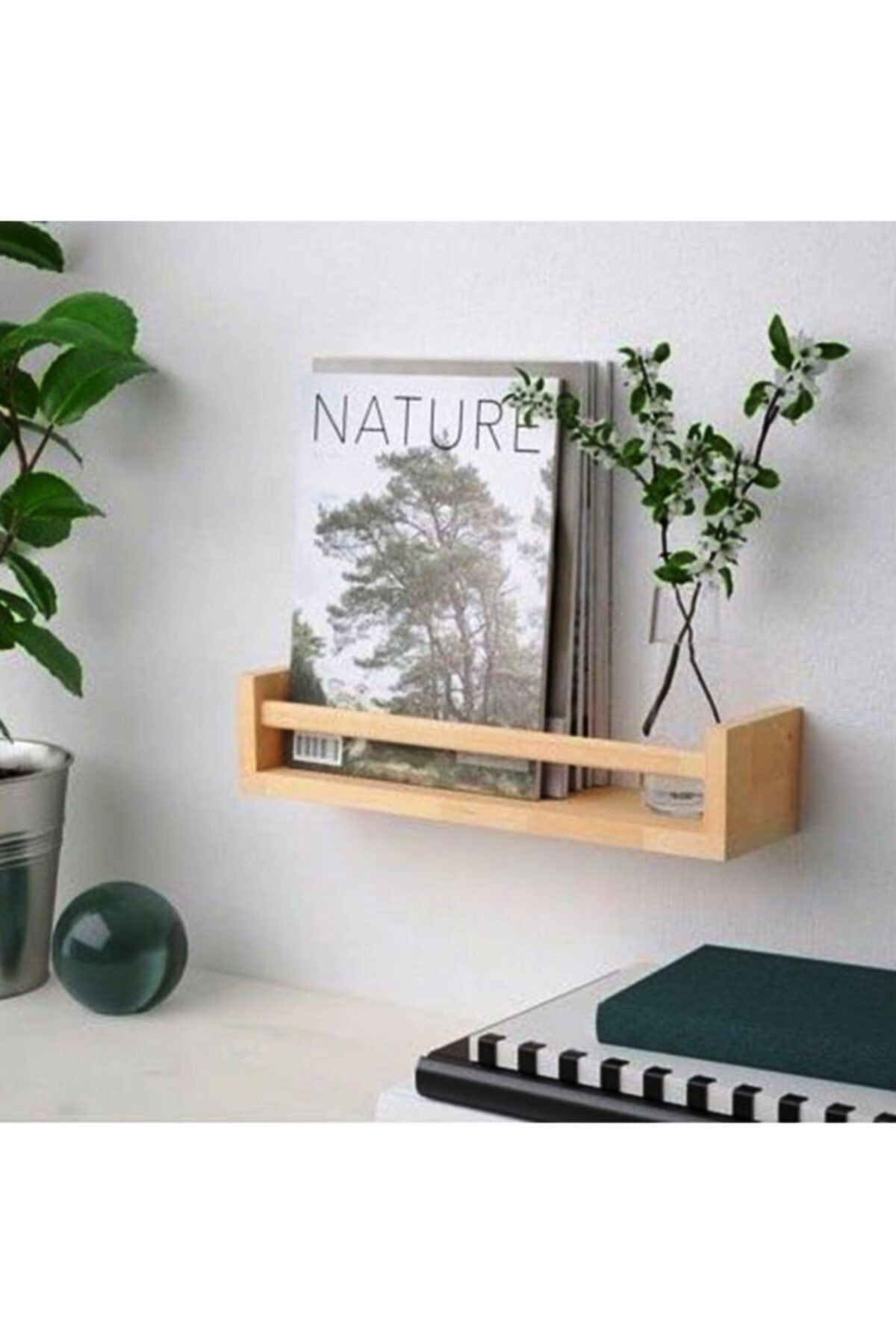 Gorgeous Decorative Natural Wood Shelf Solid Wood ... – Grandado
