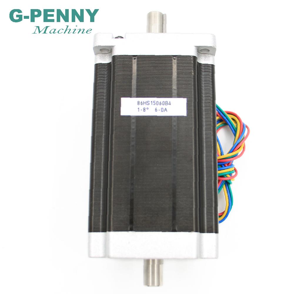 Nema 34 motor de passo duplo do eixo cnc 86x150mm ... – Grandado