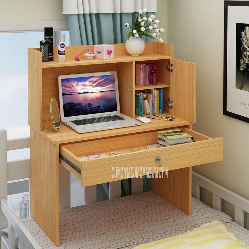 Laptop Computer Tafel Op Bed Met Lade Slot Hout Sl... – Grandado