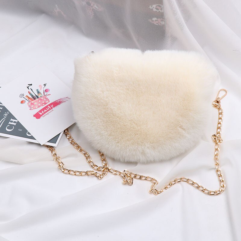 Women Small Purses and Handbags Faux Fur Female Cr... – Grandado