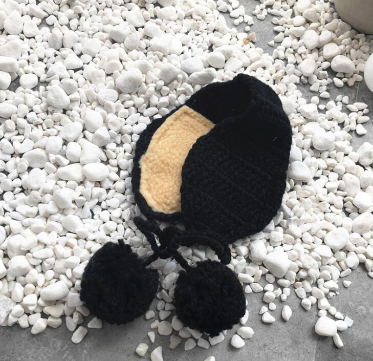 Vintage wool ear muff lovely tie with autumn and w... – Vicedeal