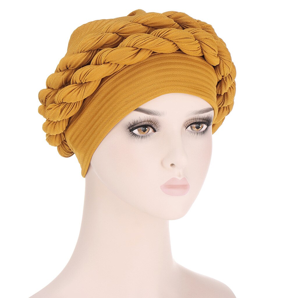 Vlechten Tulband Hijab Voor Dames Mode Hoofddoek M... – Grandado