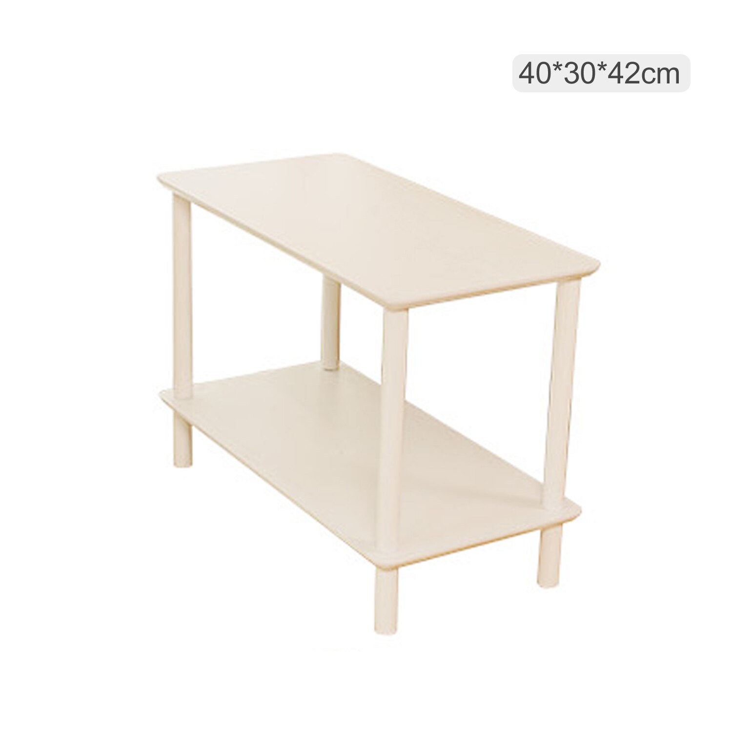 2-Tier End Table Coffee Side Table Nightstand with... – Grandado