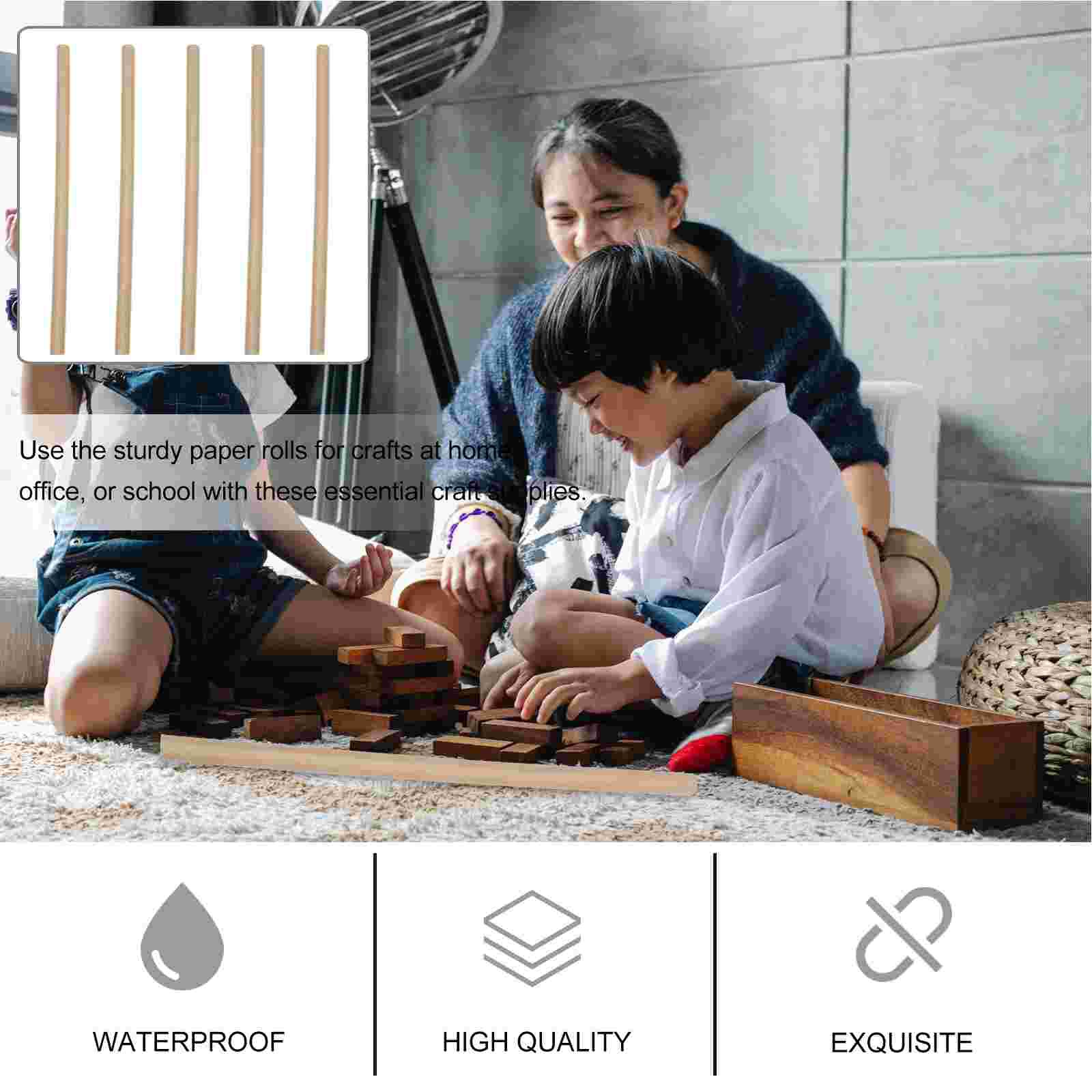 15pcs Round Paper Tubes DIY Cardboard Tubes Funny ... – Grandado