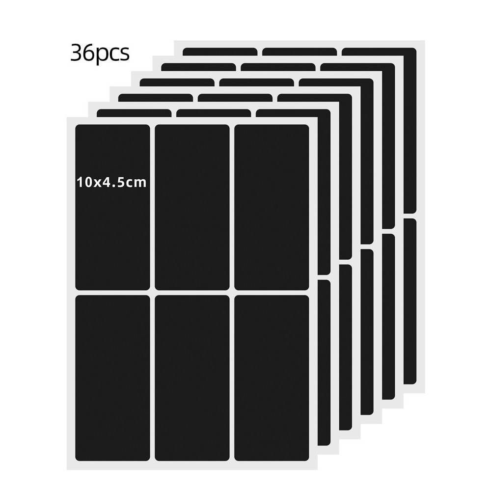 36pcs Spice Jars Stickers Waterproof Kitchen Label... – Grandado