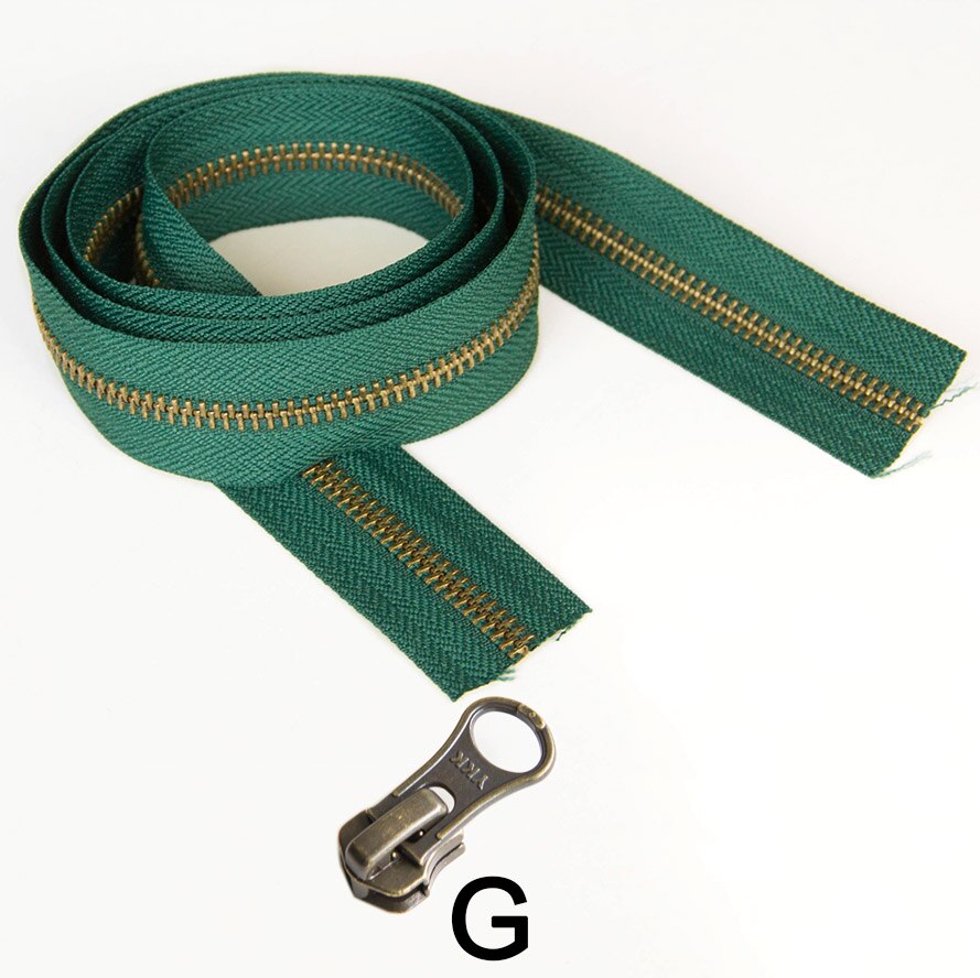 1 Meter YKK 5# Metal Bronze Coil Zippers DIY Sewin... – Grandado