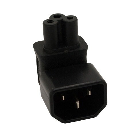 Schuine IEC 320 C14 iec C5 angled adapter C14 om C... – Grandado