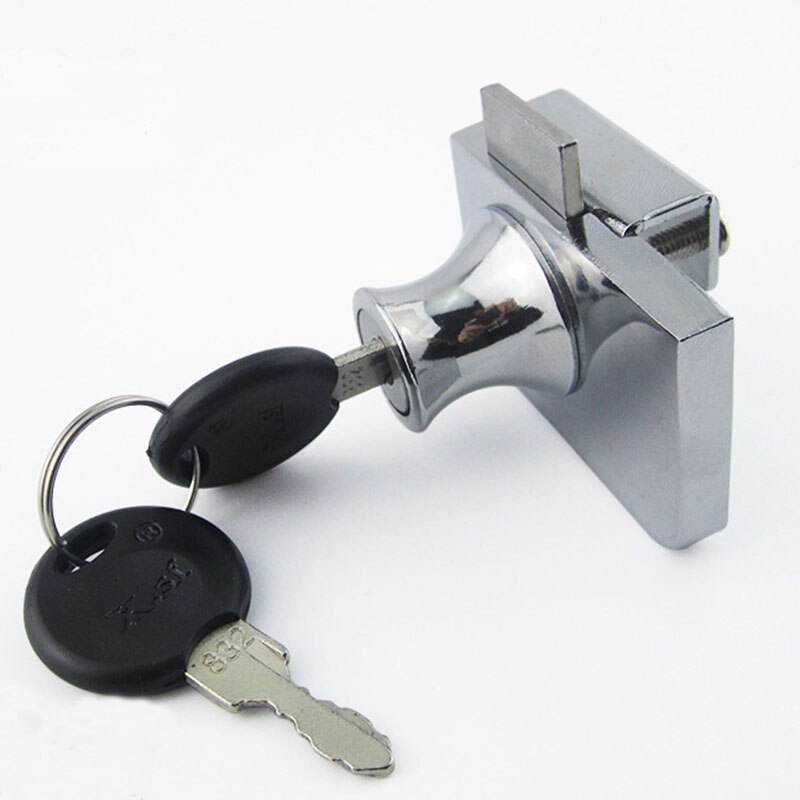 Double Glass Lock Zinc Alloy Showcase Push Glass C... – Grandado
