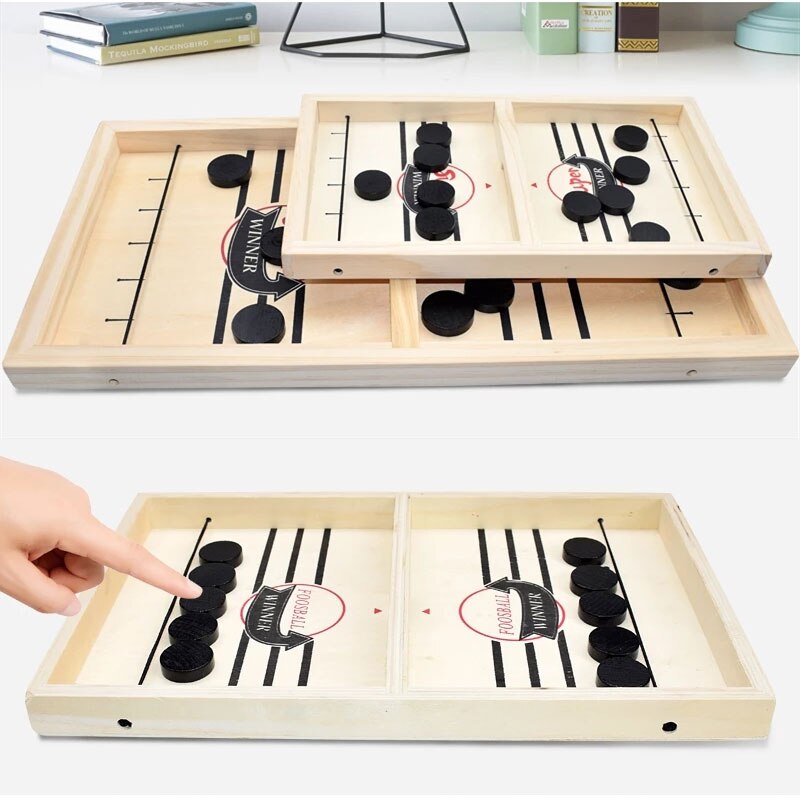 Fast Hockey Sling Puck Game Paced Sling Puck Winne... – Vicedeal