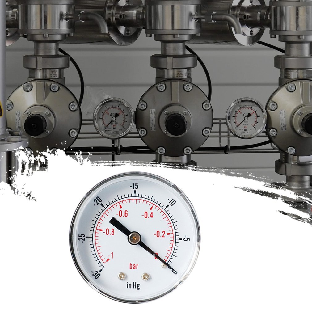 Y50 Axial Vacuum Pressure Gauge High Precision Bar... – Grandado