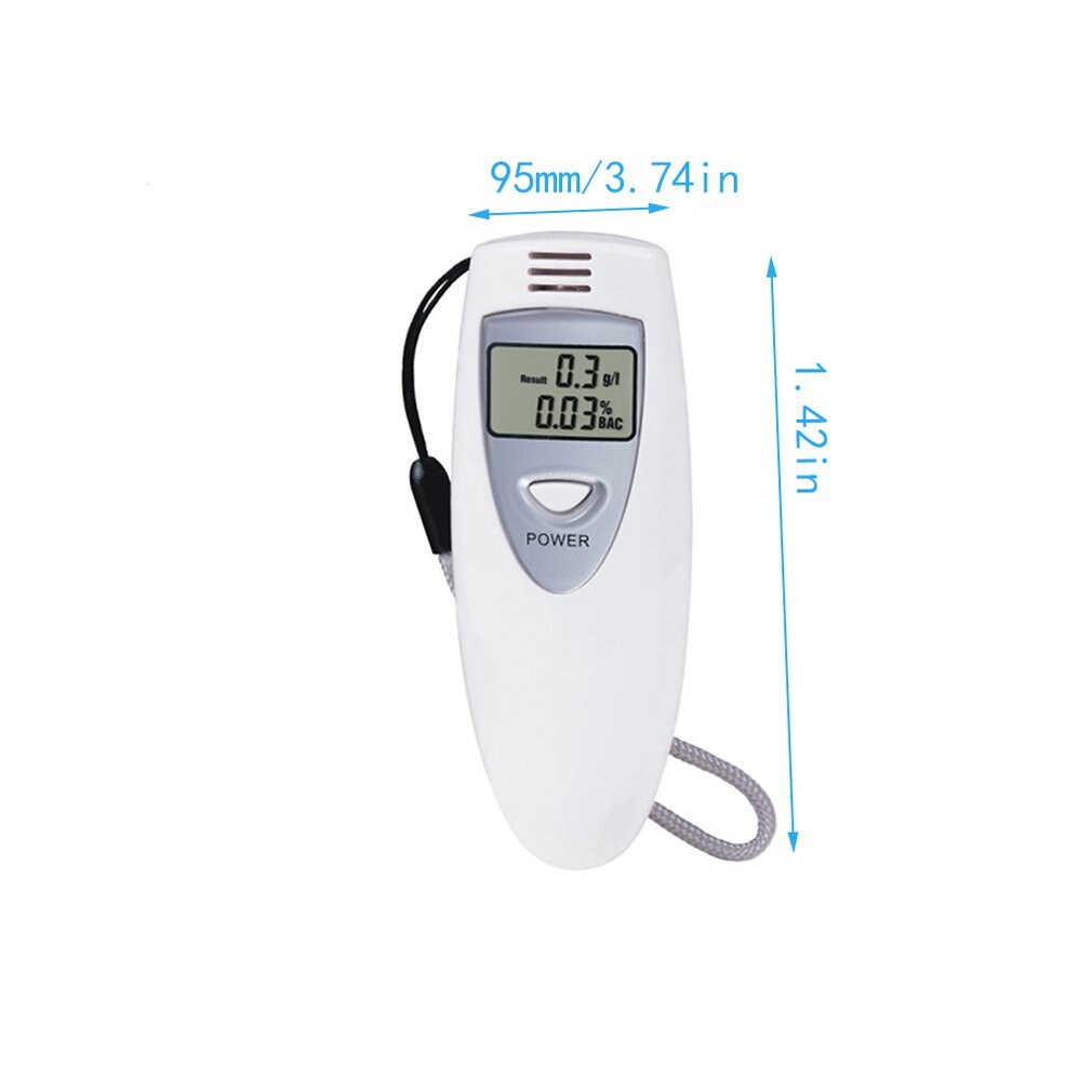 High Sensitivity Low Sensitivity Digital Alcohol Tester Breath Alcohol ...
