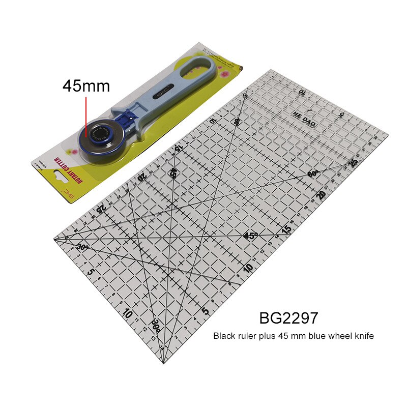 Patchwork Tool Combinatie 1 Pcs 15*30Cm Transparan... – Grandado