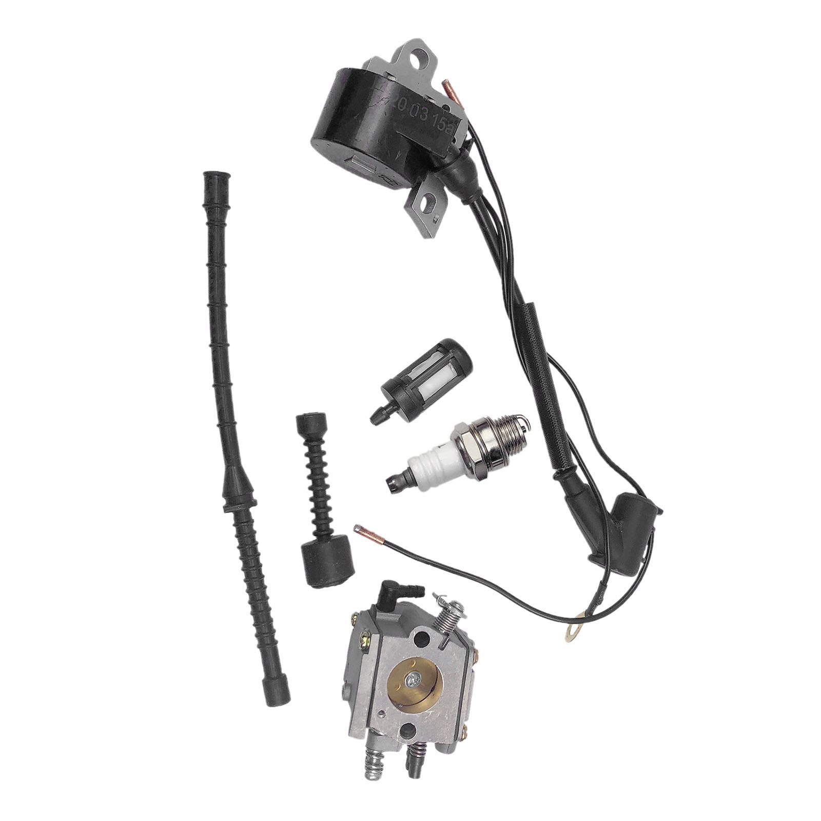 DRELD Carburetor Ignition Coil & Fuel Line/Filer F... – Vicedeal