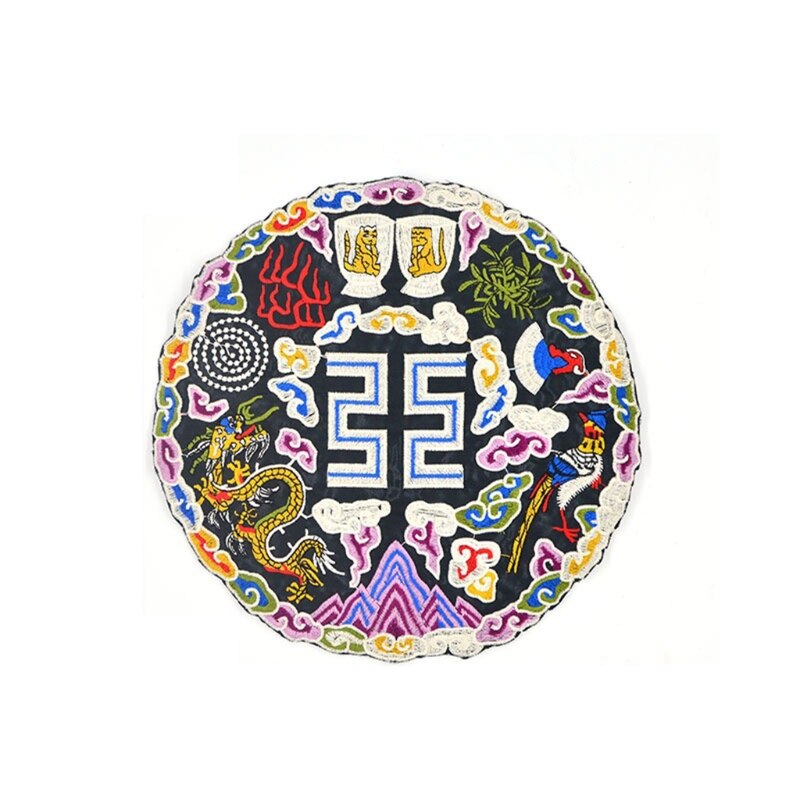 Iron on Patches Applique Sew on Patches Chinese St... – Vicedeal