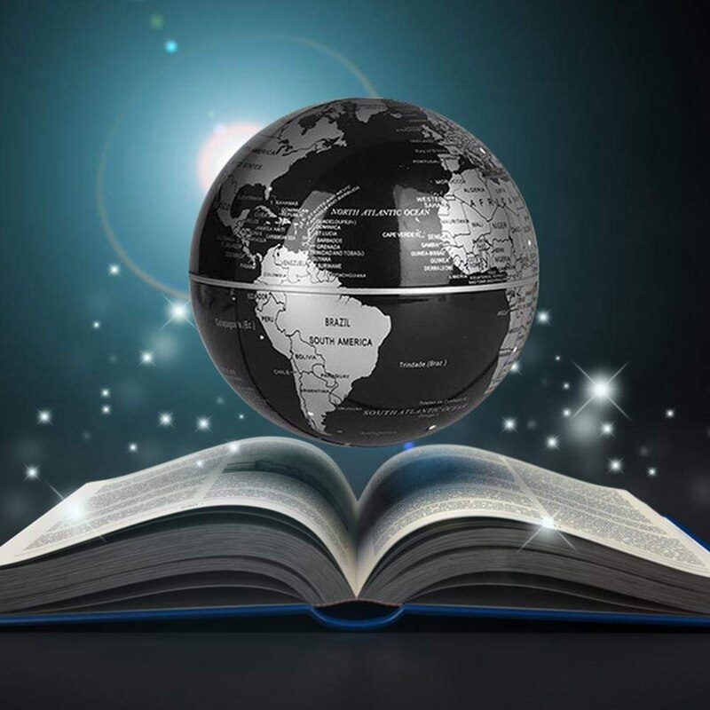 Floating Globe Magnetic Globe World Map Magnetic L... – Grandado