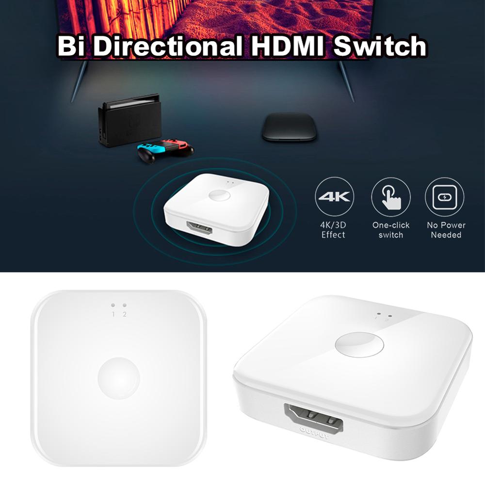 HDMI KVM Switch, 2 in 1 out and 1 in 2 out HDMI Sw... – Vicedeal