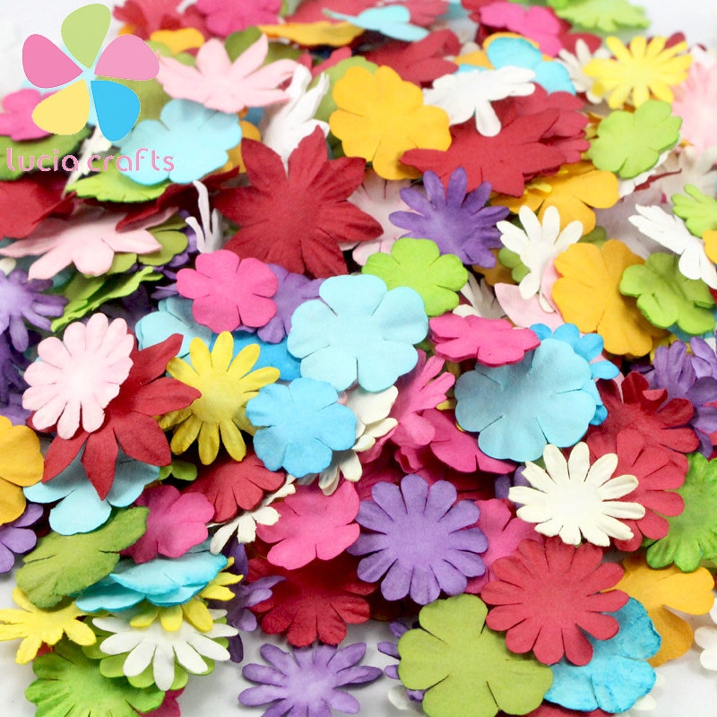 Lucia crafts 24pcs/100pcs 17-27MM random mixed col... – Grandado