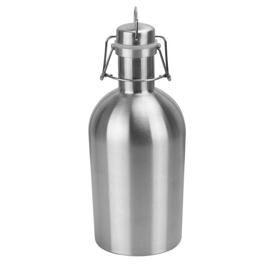 Beer Growler Bottle 2.5L Stainless Steel Camping T... – Vicedeal