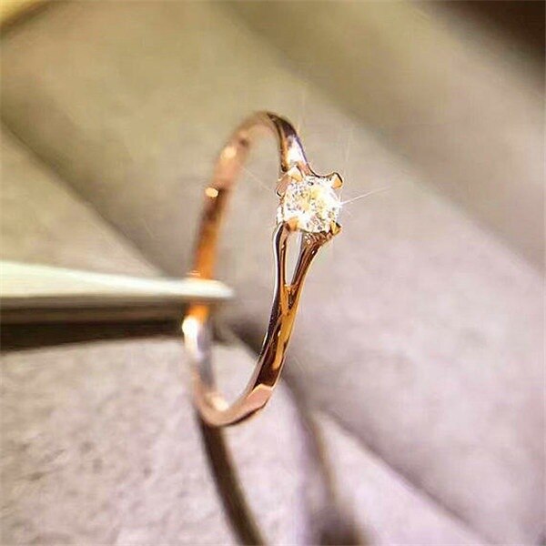 Ramos Female Crystal Zircon Stone Ring Cute Small ... – Vicedeal
