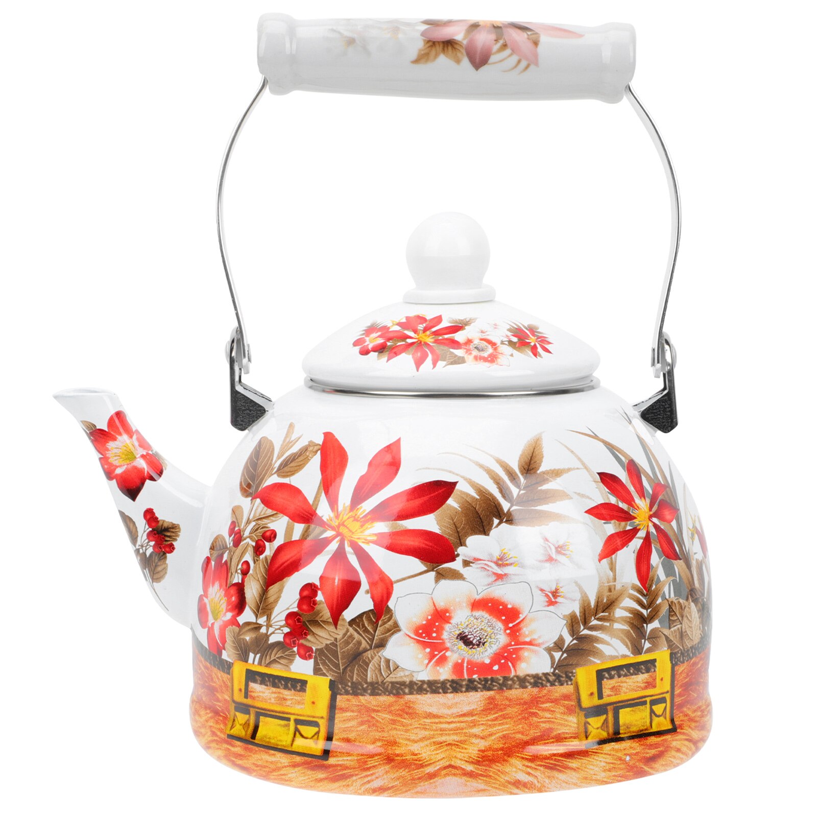 Kettle Metal Handle Kettle Water Boiling Pot Tea P... – Grandado