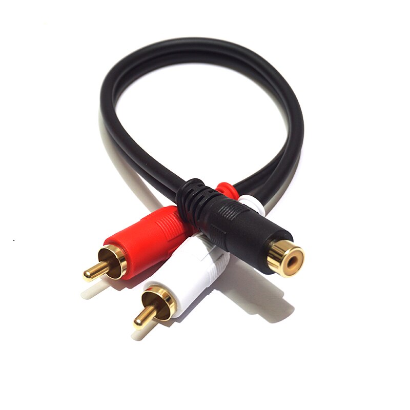 Rca Splitter Enkele Rca Female Naar Dual Rca Male ... – Vicedeal