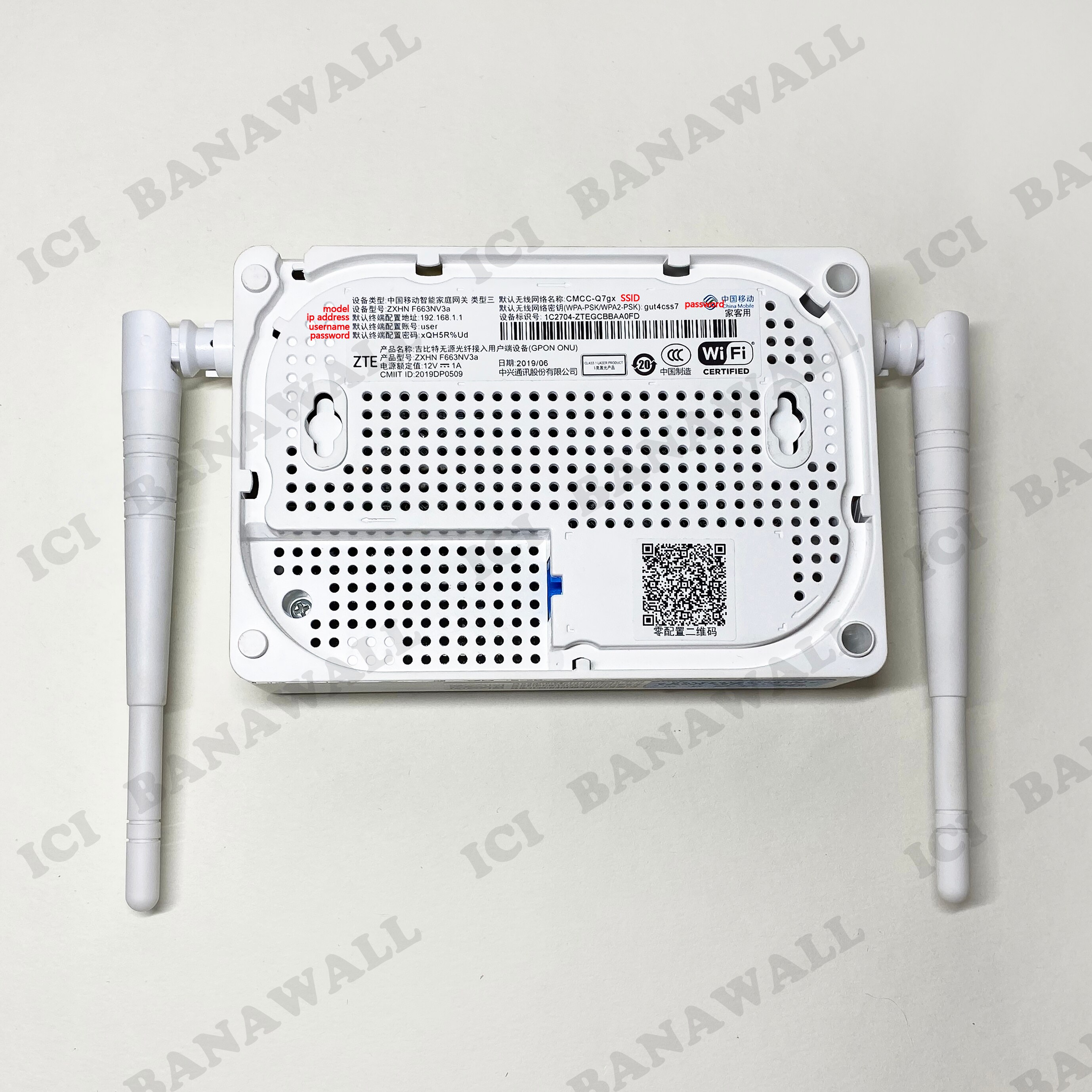 Enrutador GPON ONT ac 2 antenas, F663NV3A 1GE + 3F... – Grandado
