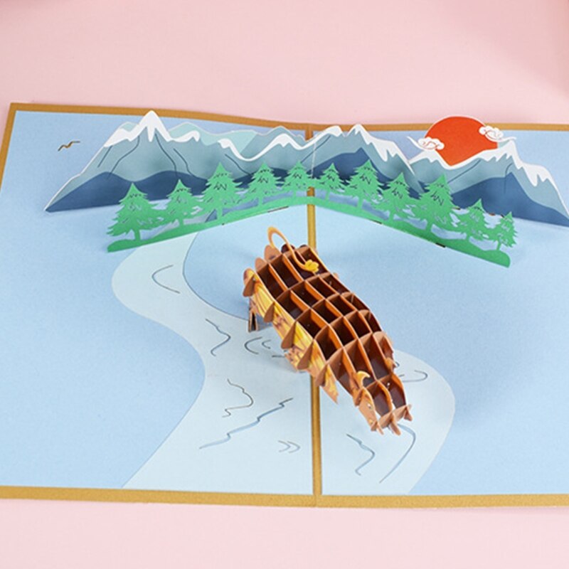 3D Pop-Up Animal Cattle Greeting Card Chinese Year... – Grandado