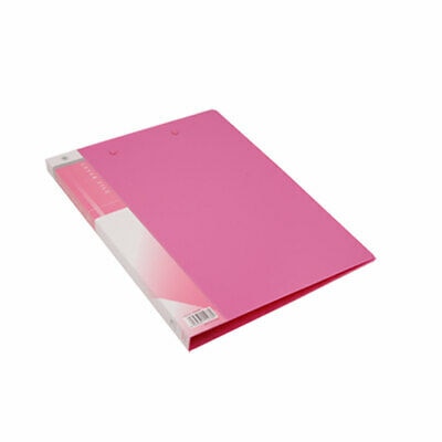 A4 Pink Plastic Double Lever Clip Document File Fo... – Grandado