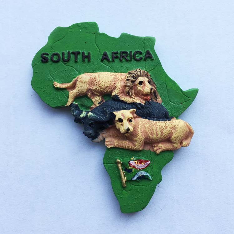 African Fridge Magnets Souvenirs South African Ani... – Grandado
