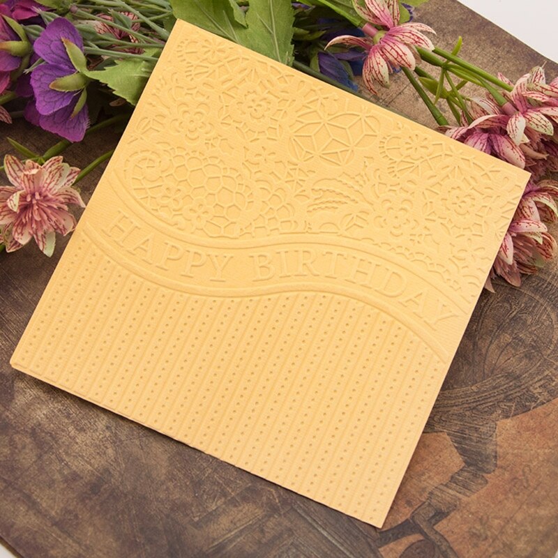 Plastic Embossing Map Template DIY Scrapbook Fotoa... – Vicedeal